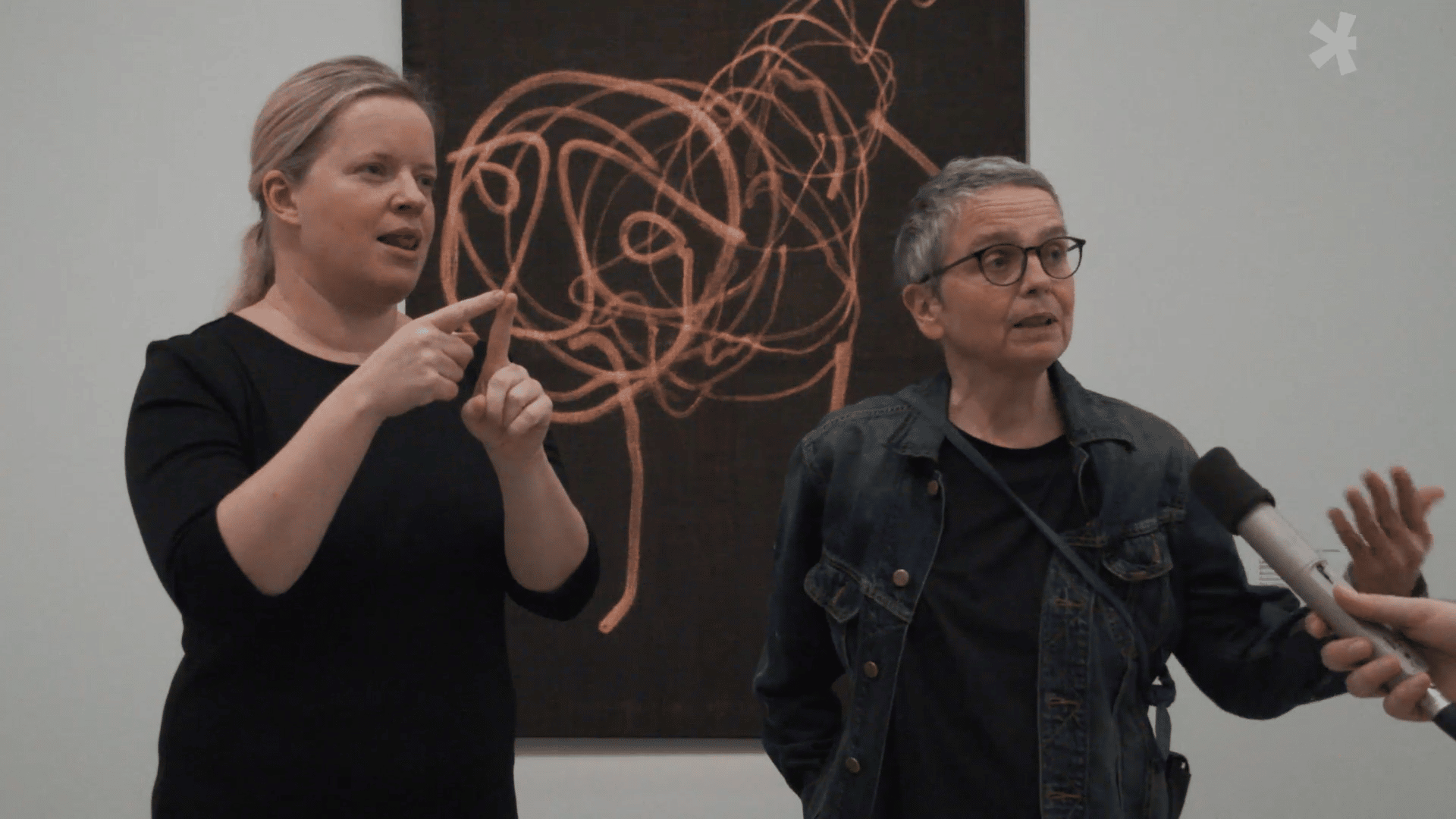 Mumok: Video-Führung zur Ausstellung auf ÖGS - Gebärdenwelt.TV