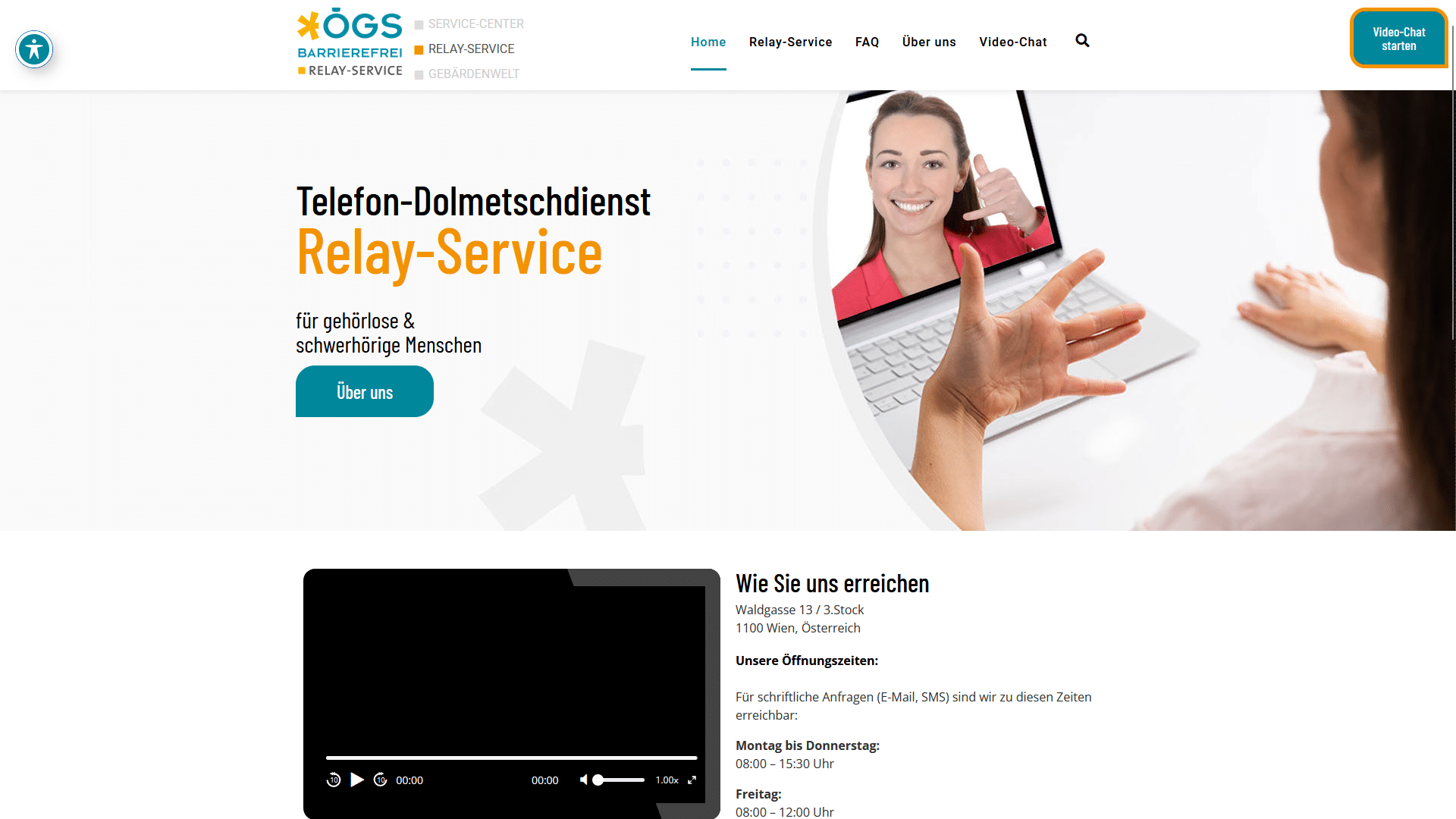 Das Service-Center stellt sich vor: Relay-Service - Gebärdenwelt.TV
