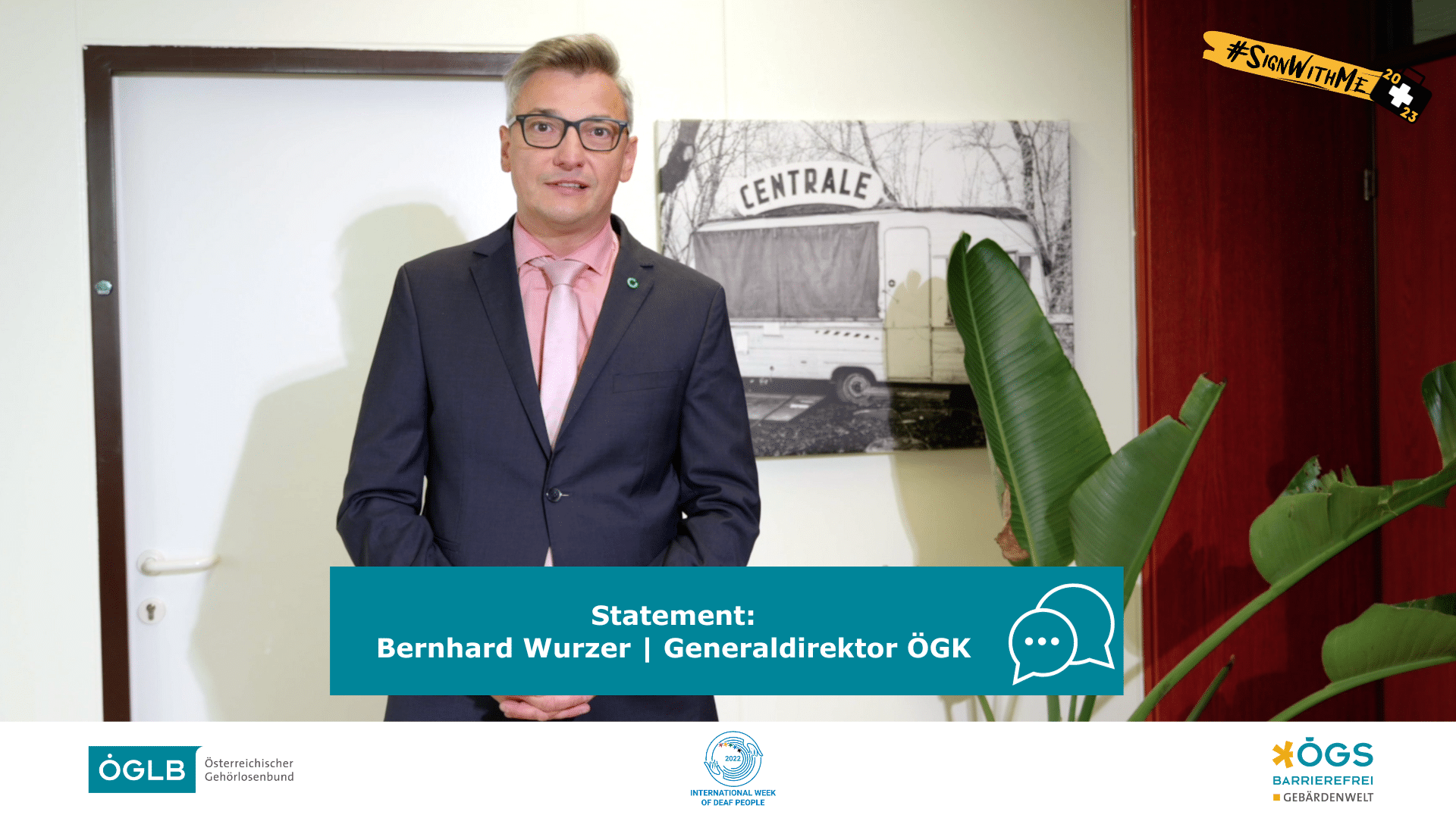 Fachleute aus dem Gesundheitsbereich: Bernhard Wurzer (ÖGK ...