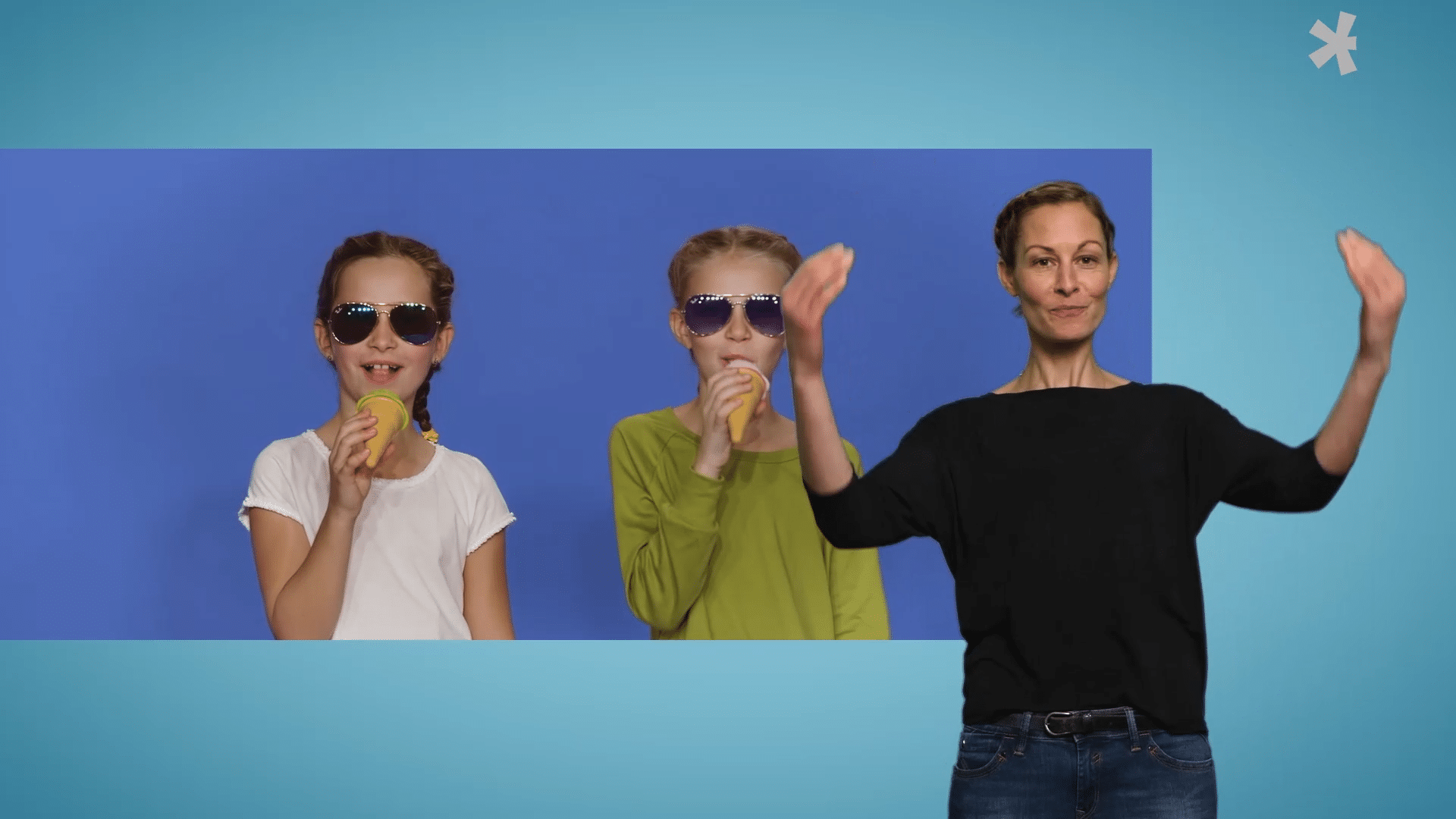 Tanzvideo: Hallo du, Känguru - Gebärdenwelt.TV