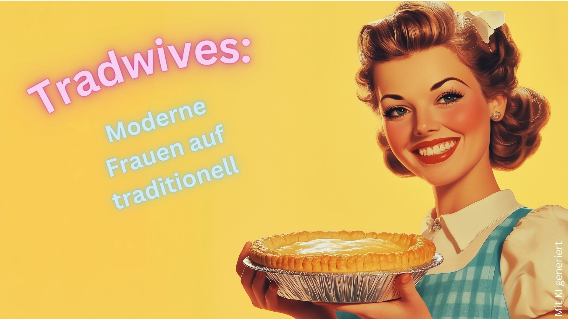 Tradwives: Moderne Frauen auf "traditionell" - Gebärdenwelt.TV